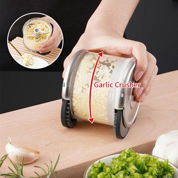 Cheap Roller Garlic Crusher Vegetables Cutter Manual Chopper Meat ...