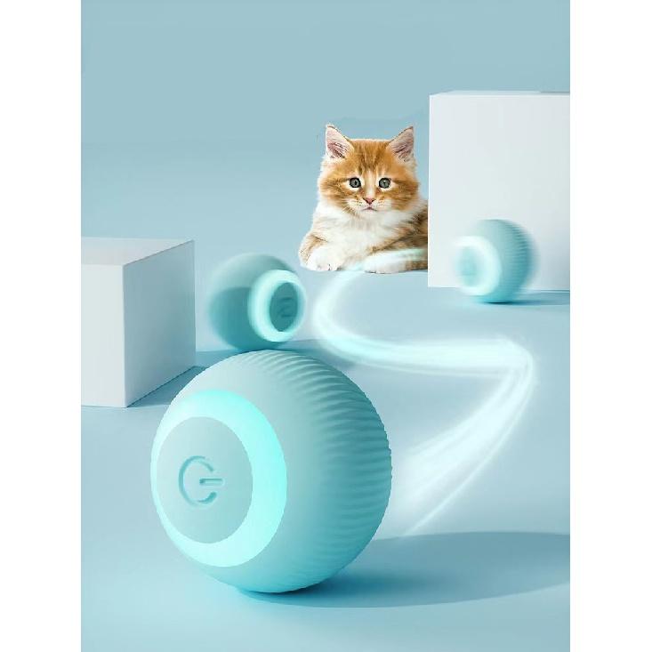 Buy MT Pet Smart Cat Toys Automatic Rolling Ball Electric Cat Toys ...