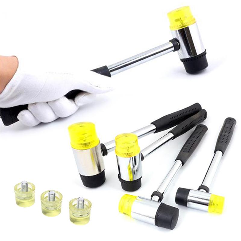 Buy 25Mm Practical Double Sided Rubber Hammer Diy Multifunctional ...