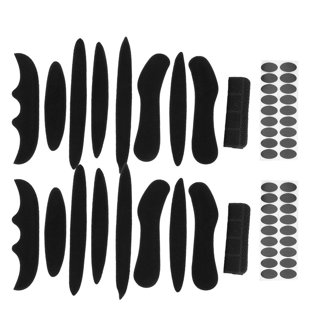 2 Set Electric Bike Helmet Liner Lining Hook&loop Sponge Combination ...