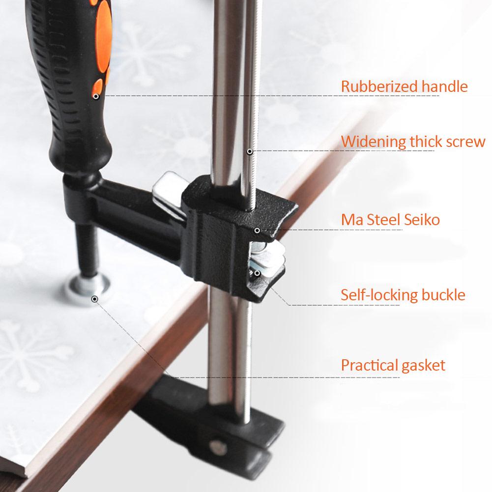 F-type clamp fixed tool clamp platen compactor heavy-duty abrasive ...