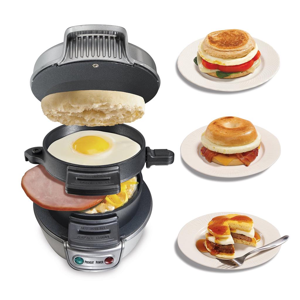 Buy Breakfast Hamburger Sandwich Maker Machine Quick Convenient Home ...
