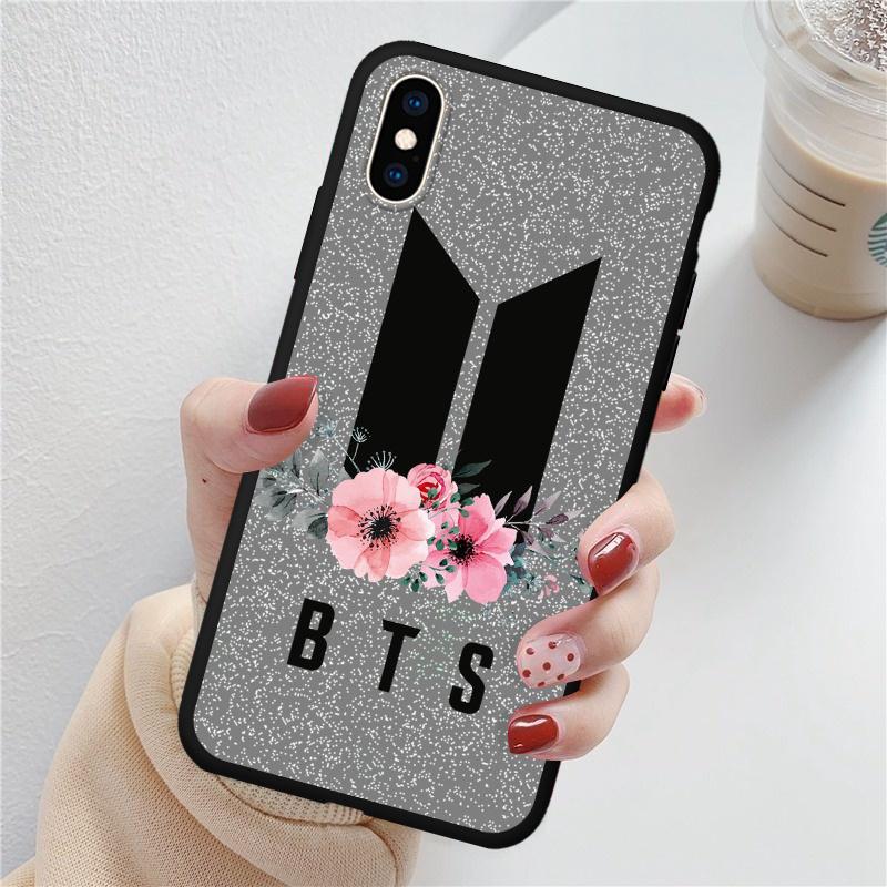 Buy BTS TPU Phone Shell For iPhone 11 X XR For Samsung A20E Xiaomi ...