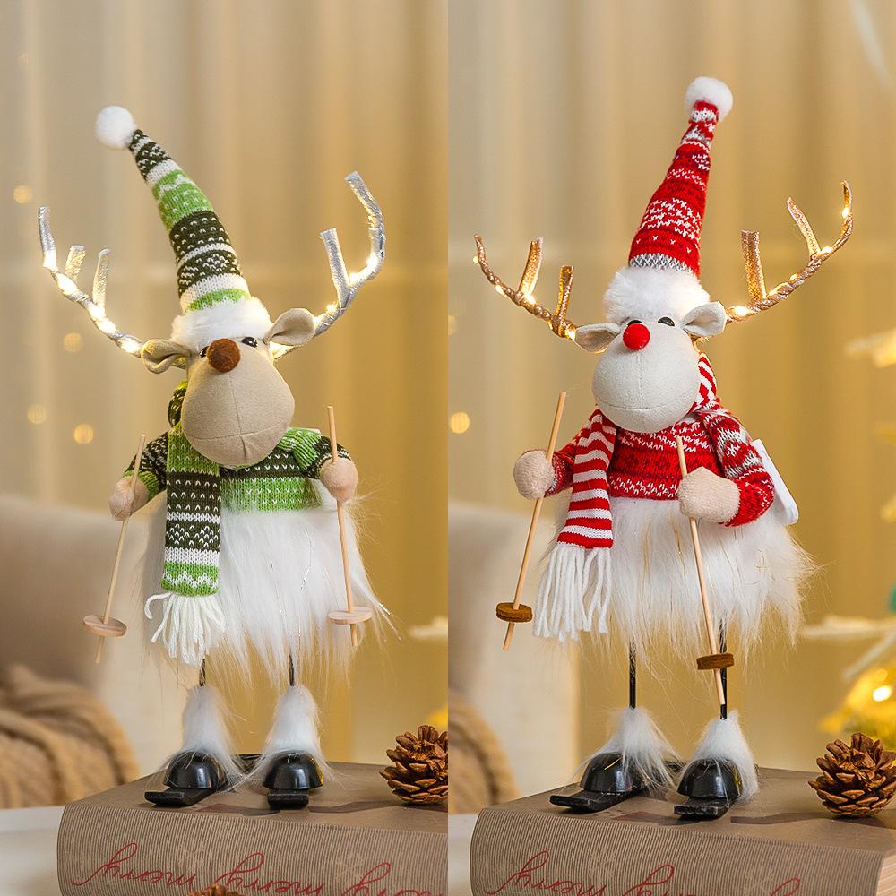 Buy Kids Christmas Toy Reindeer Doll Christmas Decoration Xmas Tree ...