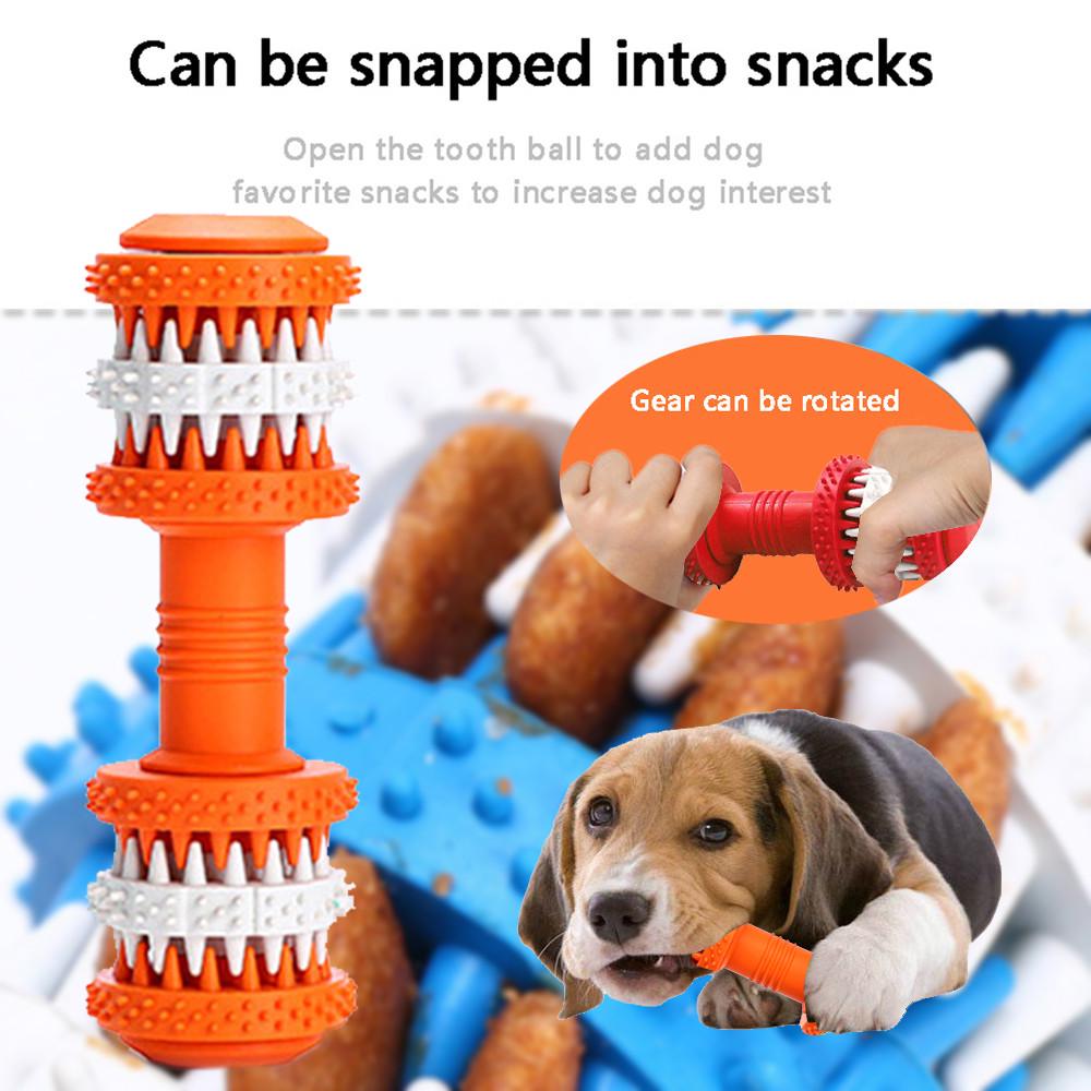 Dog Effective Cleaning Teeth A Stick That Can Hold Food Dumbbell Molar ...