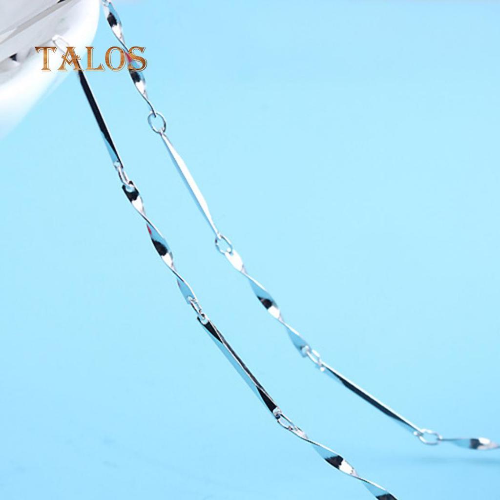 Buy 18/16 Inch Fashion Box Snake Chain Silvery Color Metal Necklace for ...