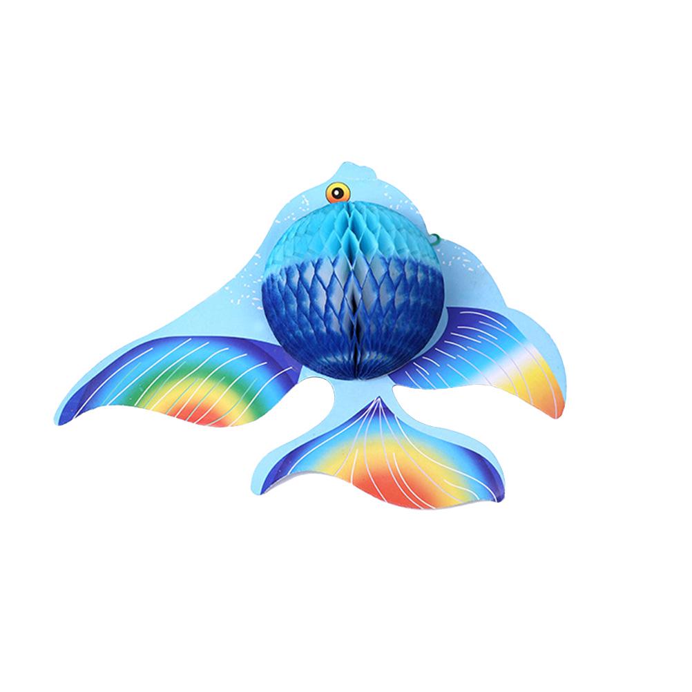 Buy 12pcs Colorful Tissue Paper Goldfish Foldable Tropical Fish ...
