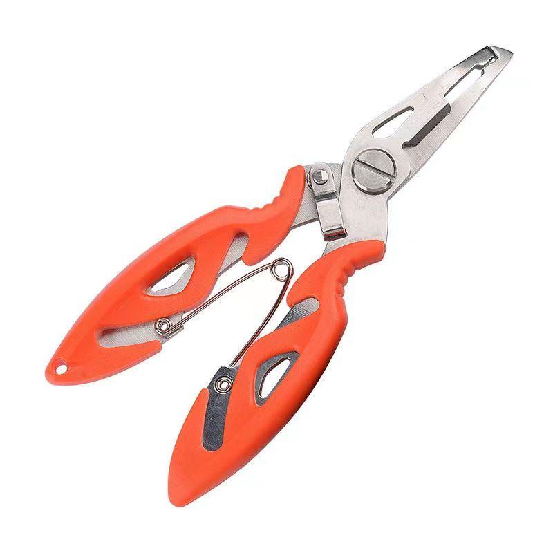 Buy Outdoor fishing pliers Multifunctional Stainless Steel Fishing Pliers Split Ring Scissors ...