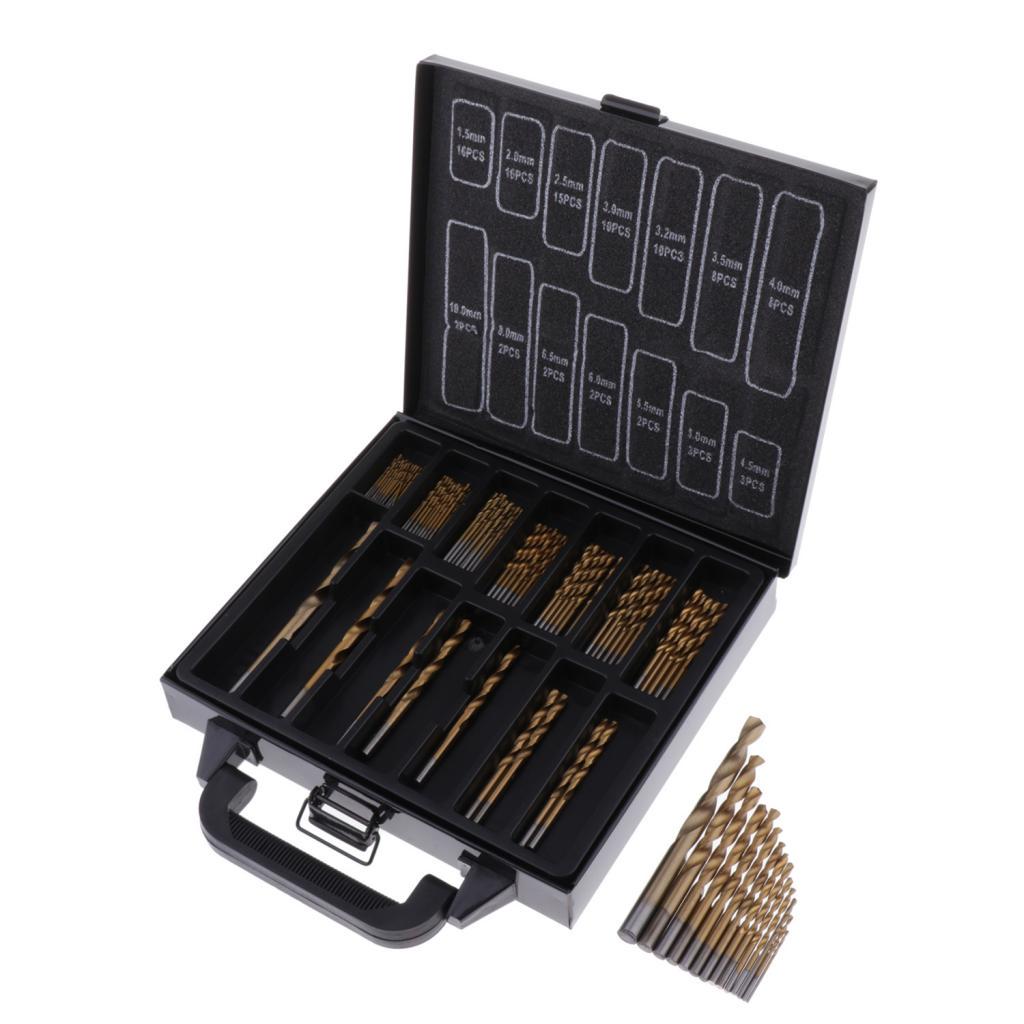99Pc Multi Purpose Drill Bit Set Hole Saw Cutter Power Tools ...