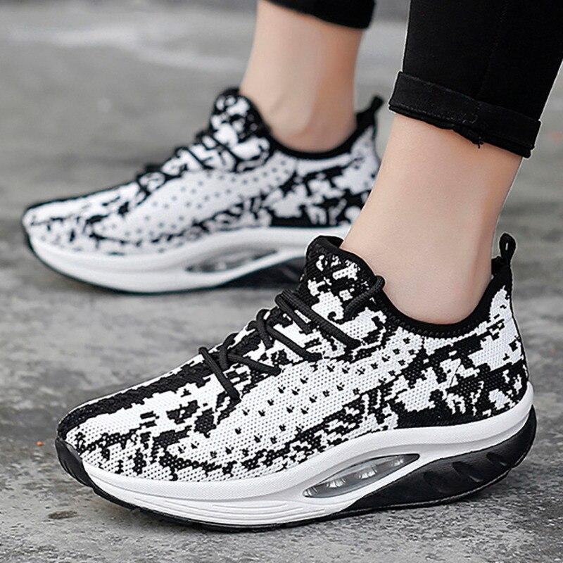 Kaufe Brand Sports Shoes Women Thick Sole Shoes Ladies Toning Shoes ...