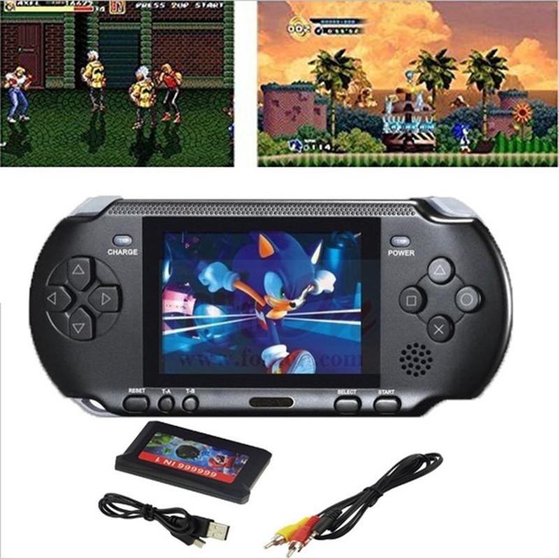 💰Kaufe Aktualisierte Version 16 Bit Handheld Spielkonsole Portable ...