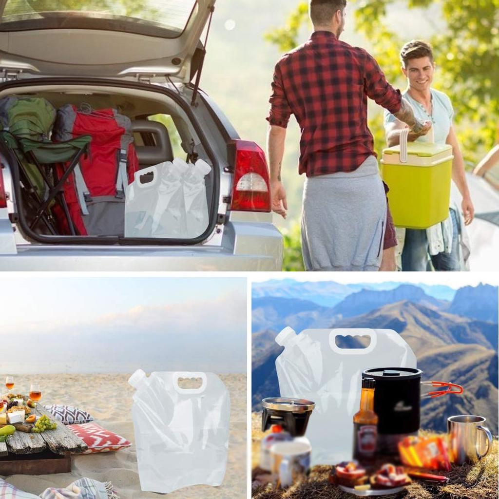 Buy Home Outdoor Folding Portable Water Bag Car Water Storage Bag ...