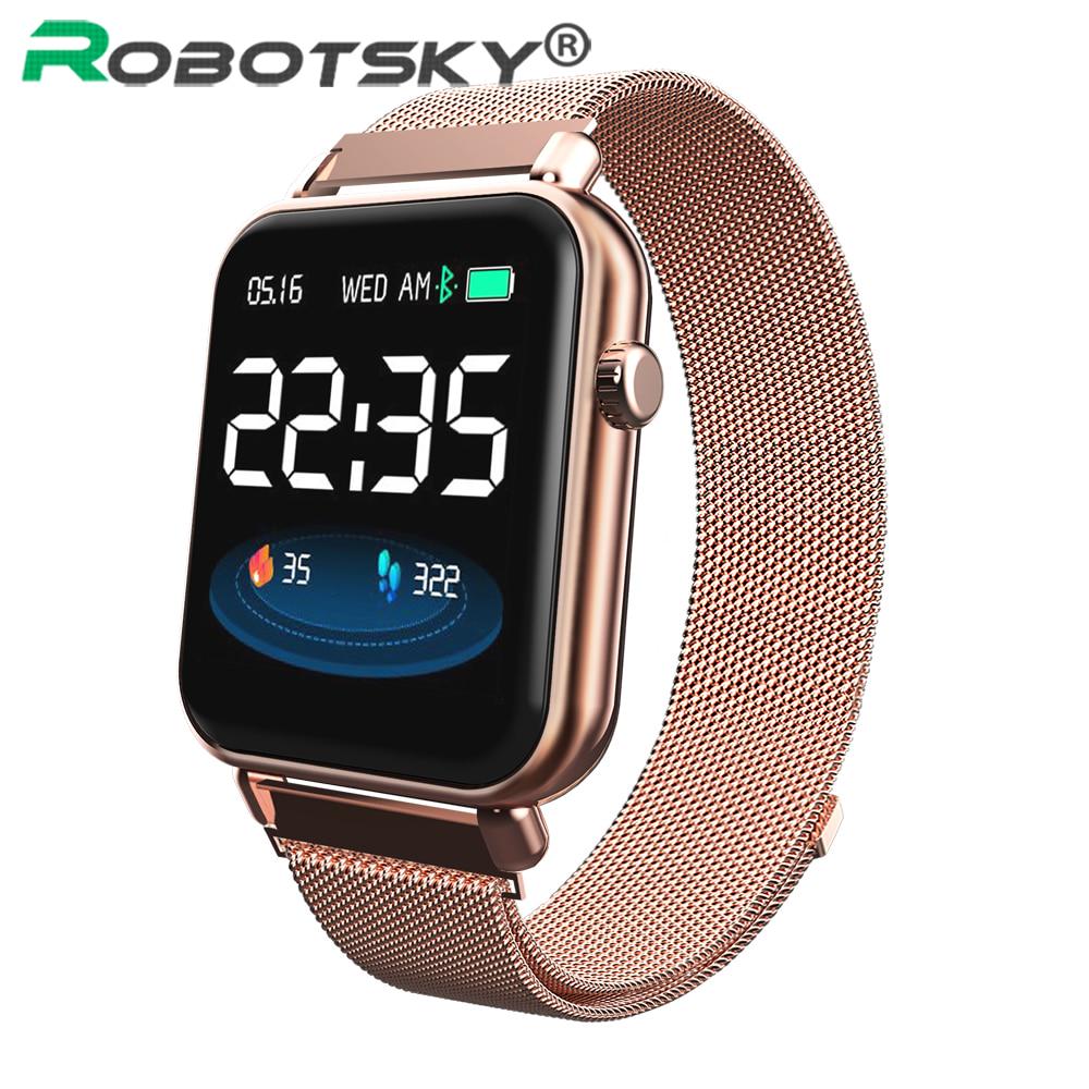 Buy Y6 Pro Smart Bracelet Waterproof Heart Rate Monitor Blood Pressure ...