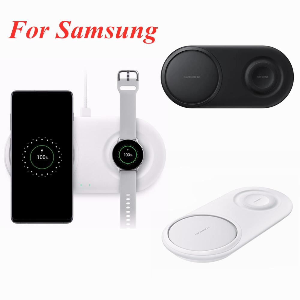 Buy 2 In 1 Fast Charging Wireless Charger Pad Traveling For Samsung ...
