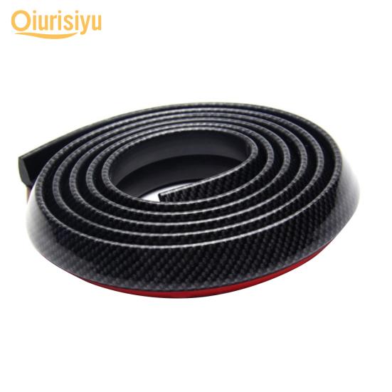 💰Kaufe 2,5 m weicher Gummi Auto Styling Front Bumper Trim Strip Guard ...