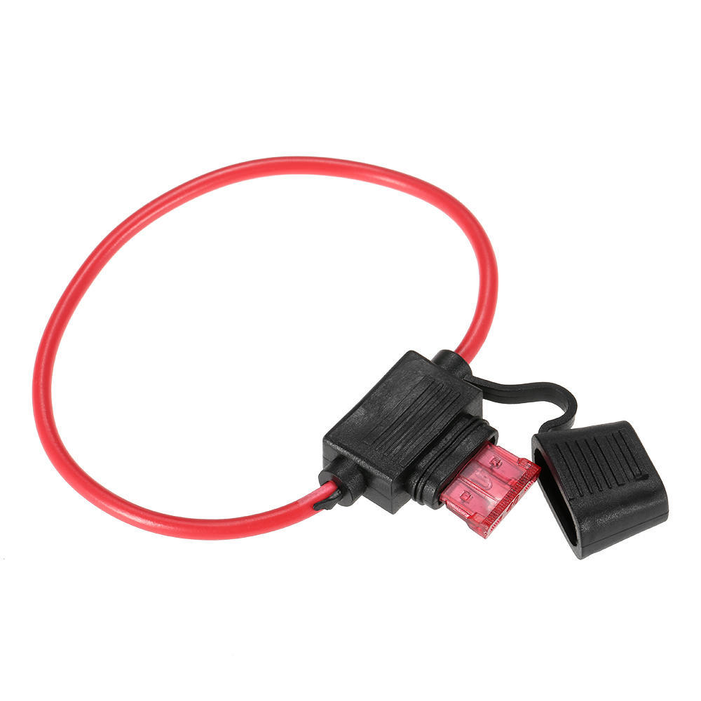 Fuse Holder In-line Standard Blade Splash Proof 12V Fuses Car Bike Boat ...