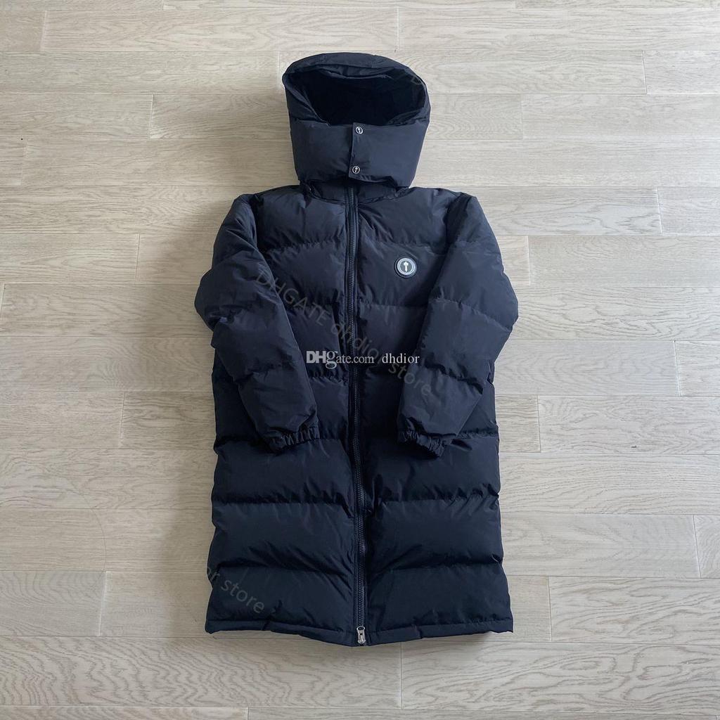 Buy Trapstar Down Jacket Luxury Designer Embroidered Letter Zipper ...