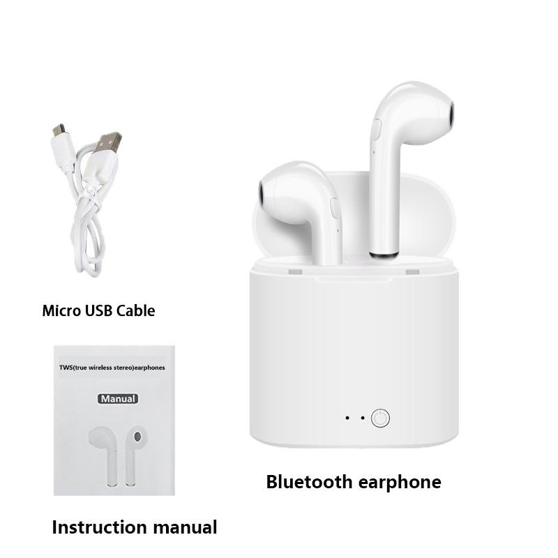 I7s TWS Wireless Headphones Bluetooth Earphone In-ear Stereo Earbud ...