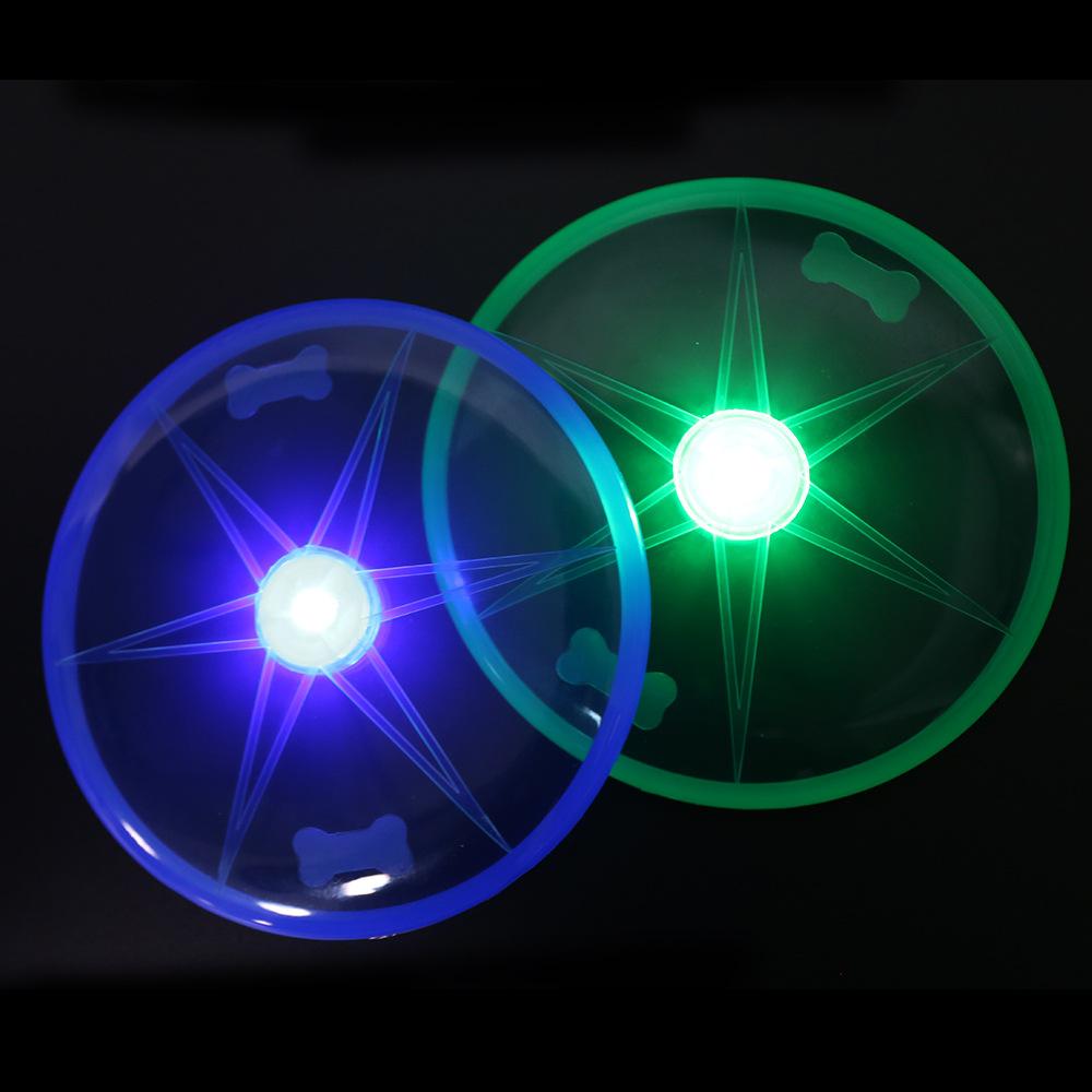 Pet supplies dog toy LED luminous flying disk dog training supplies dog ...