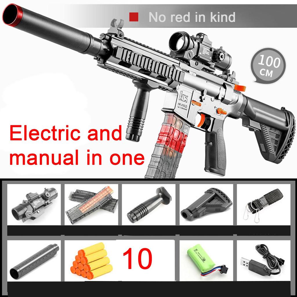 Buy Electric burst toy gun soft bullet m416 at affordable prices — free shipping, real reviews ...