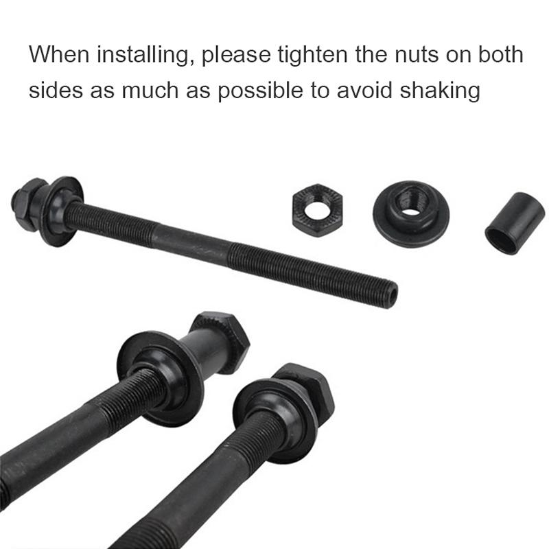 Idealhere 108/145mm Front/Rear MTB Bike Bicycle Wheel Hub Axle Hollow ...