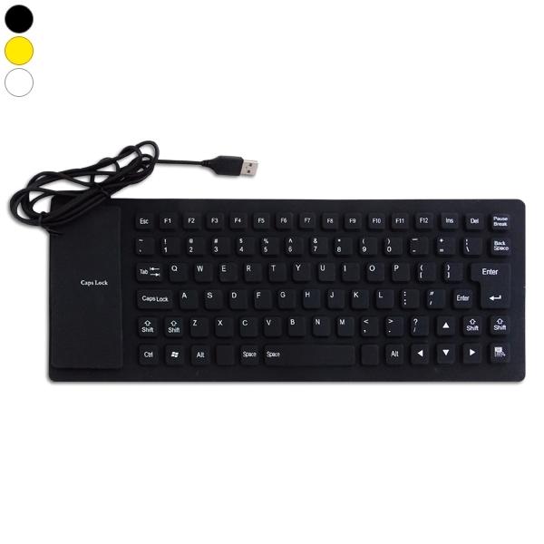 Cheap Black flexible USB silicone keyboard | Joom