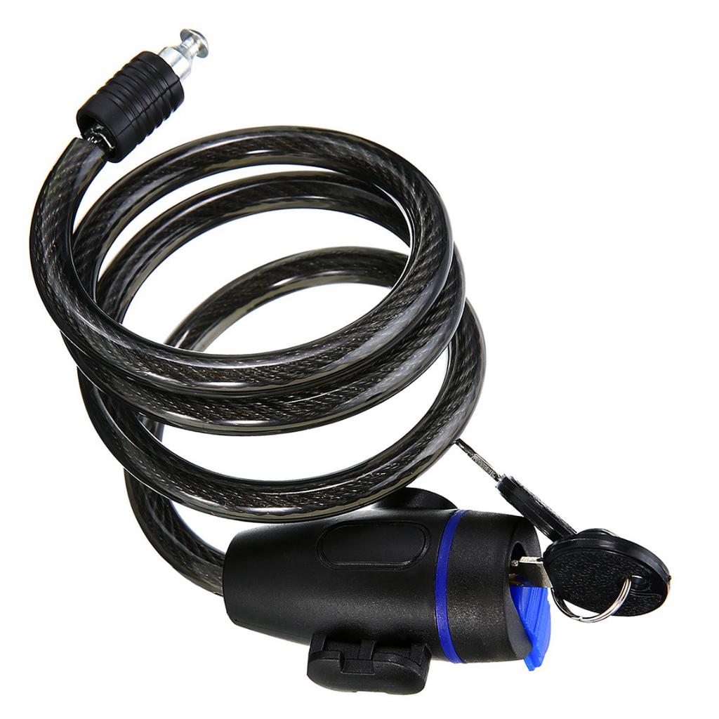 Buy Manyi Spiral Steel Cable Lock Security For Bicycle Mountain Bike ...