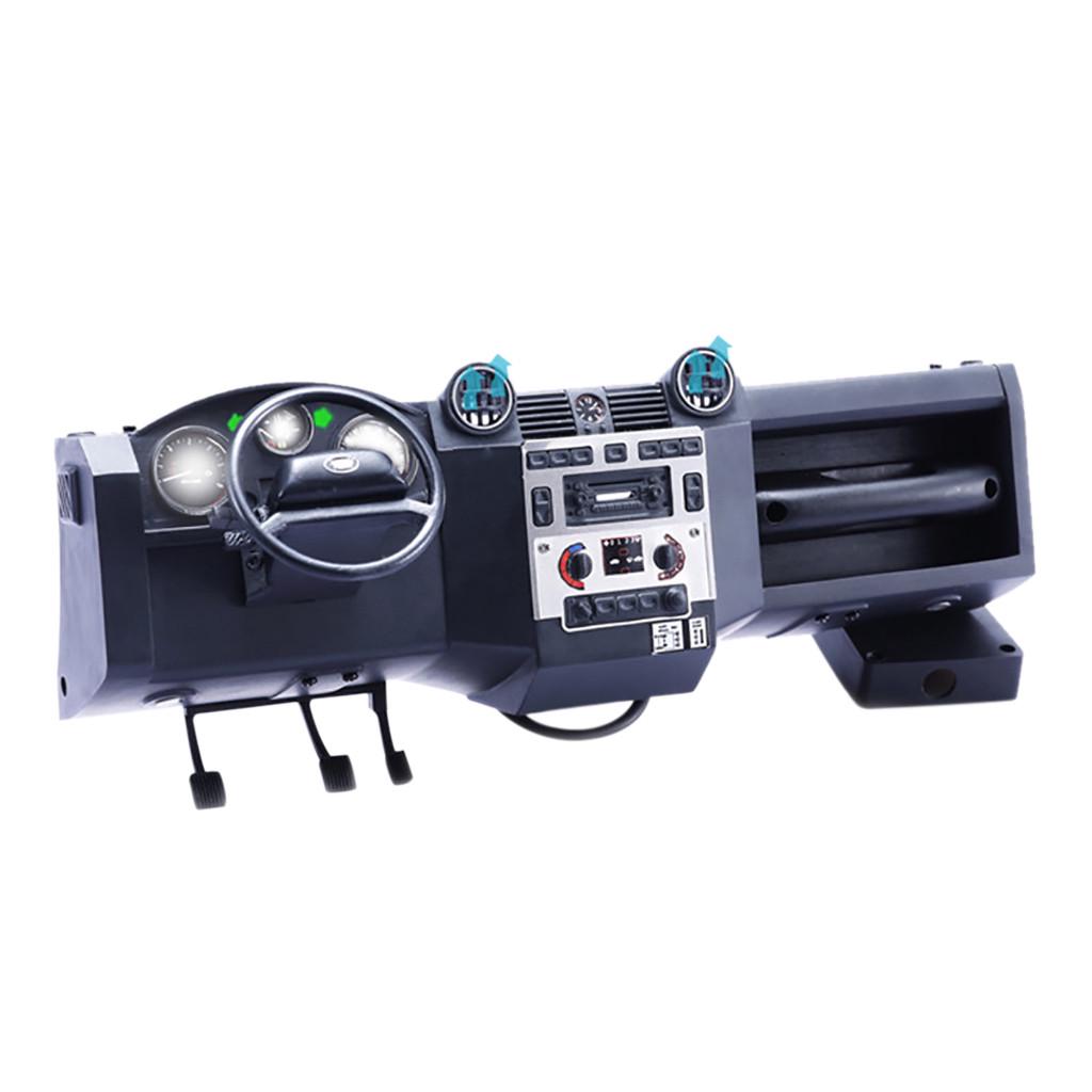 Simulation Car Center Console Organizer KIT For Traxxas TRX4 Land Rover ...