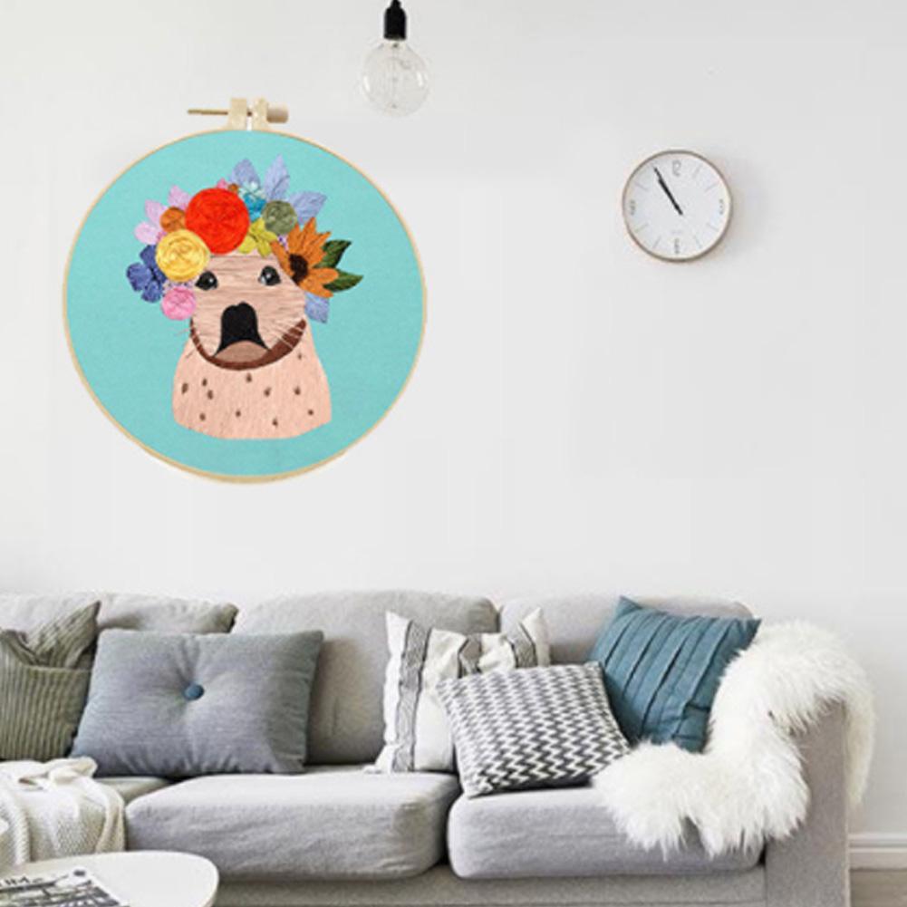 Buy 3D Embroidery Junior Novice Fabric Creative Embroidery DIY S8S2 at ...