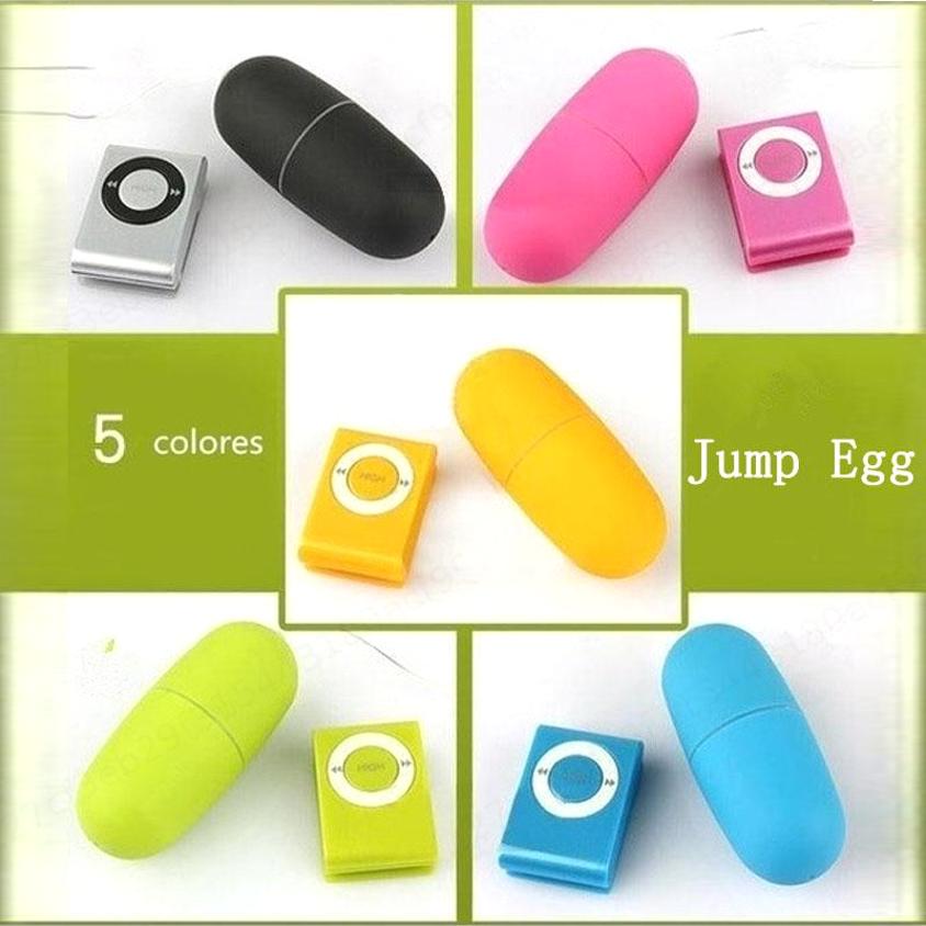 Wireless Vibrating Jump Egg 20 Speeds MP3 Remote Control Vibrator ...