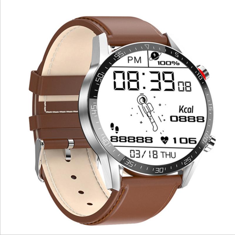 Buy Smart Watch 1.3 Inch HD ECG PPG Heart Rate Blood Pressure Oxygen ...