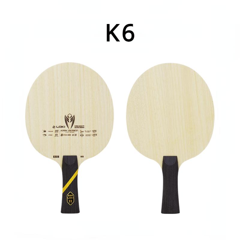 Cheap Original LOKI Table Tennis Racket Blade KIRIN K5 K6 K7 Ping Pong Paddle(5Wood/7Wood) Fast ...