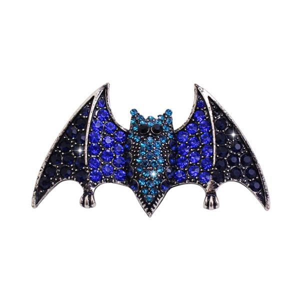 Buy 1Pc Halloween Brooch Creative Bat Shaped Demon Brooch Party ...