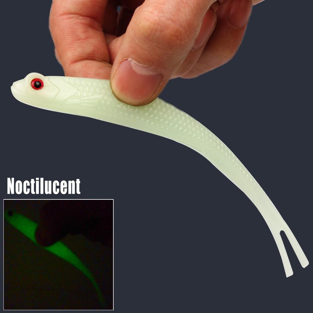 6pcs 12cm Artificial Fishing Lure Carp Soft Baits Realistic Fish ...