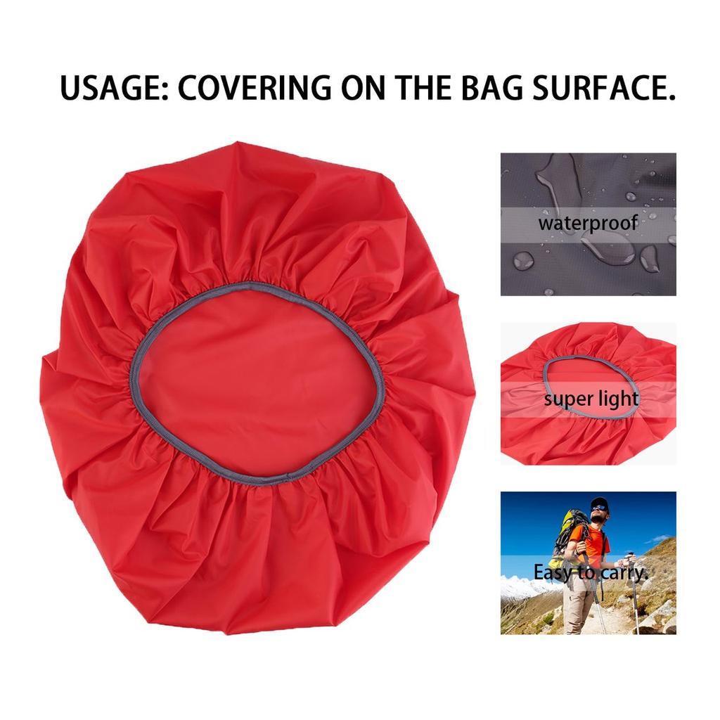 Buy Waterproof Travel Camping Backpack Rucksack Dust Rain Cover 30-40L ...