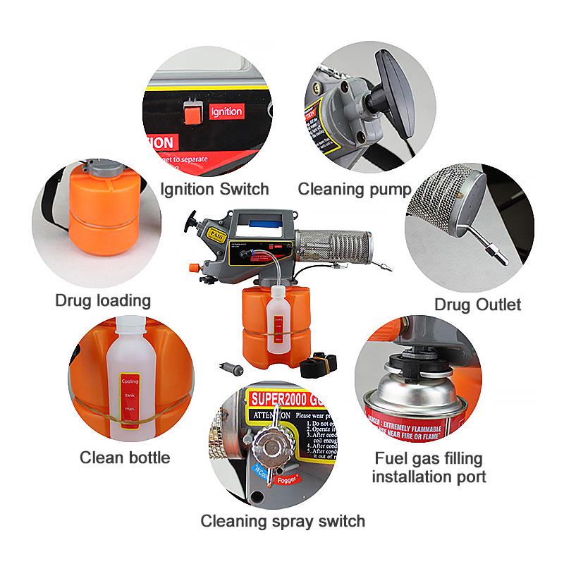 Buy 2L/3L Farming Office Industrial Mist Fog Machine Small Mosquito ...