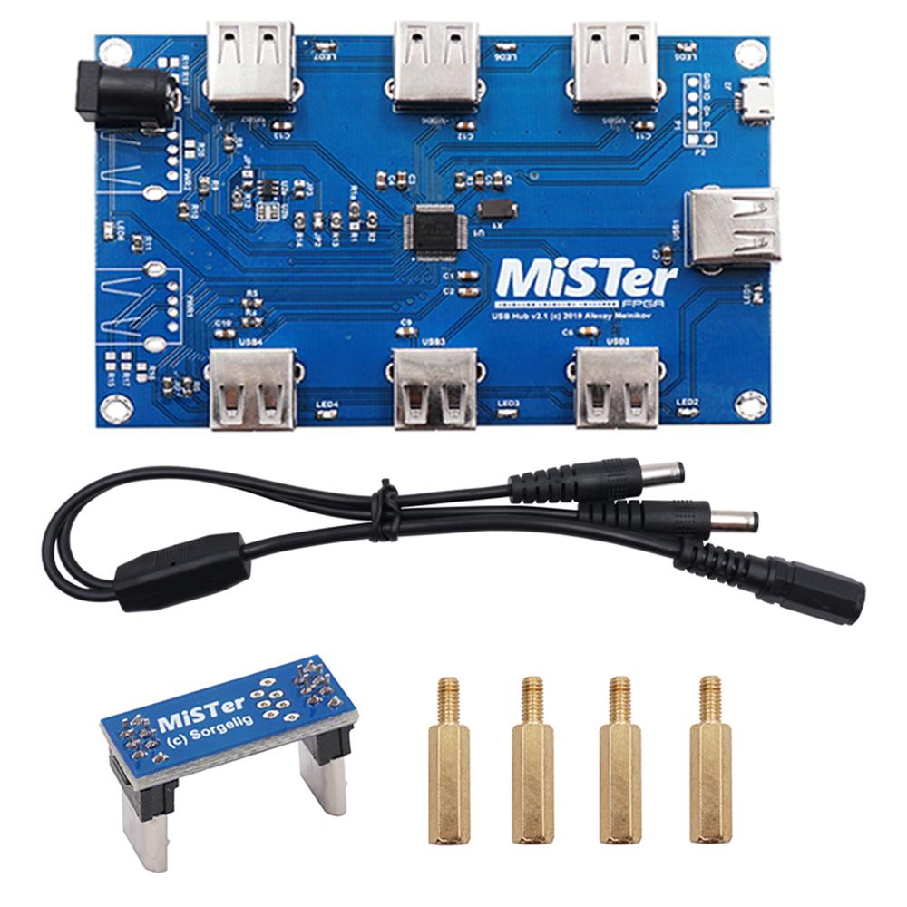 MisTer USB Hub V2.1 Board for MisTer FPGA 7 USB Port Mister-Usb Hub V2 ...