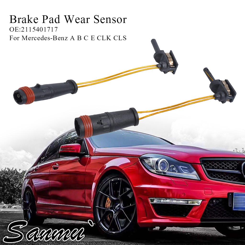 Buy 2 Pack Brake Pad Wear Sensor 2205400617 Fits for Mercedes-Benz A B ...