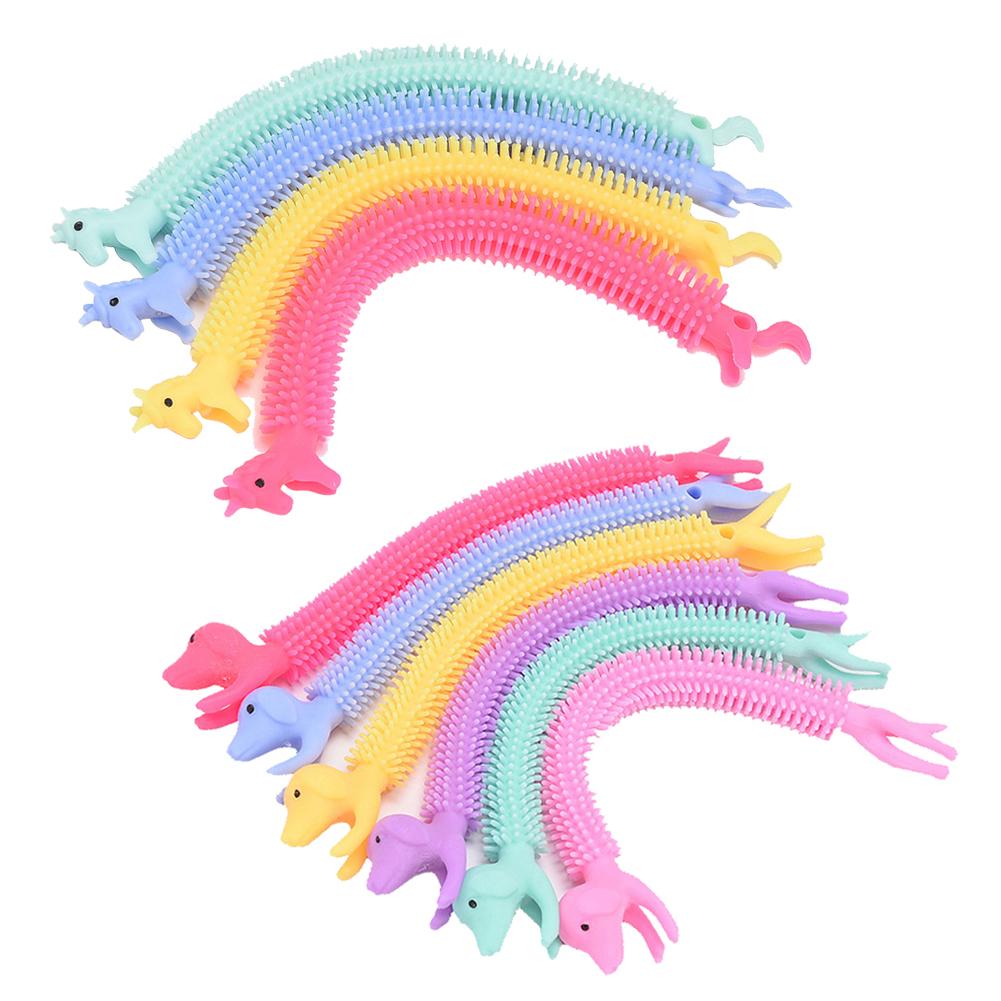 Buy 4pcs Noodle Stretch String TPR Rope Autism Vent Fidget ...