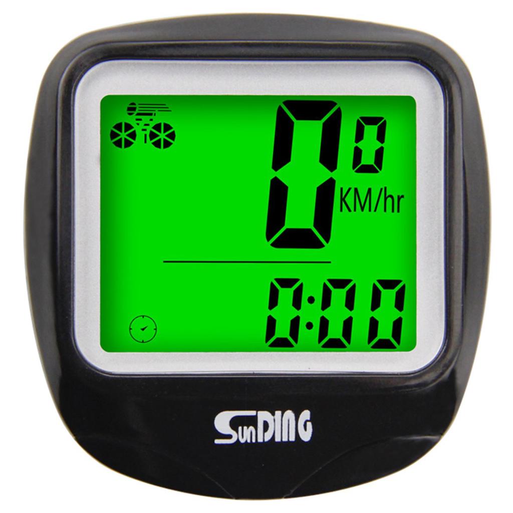 Buy SUNDING Bike Cycling Speedometer Wireless Waterproof Bicycle ...