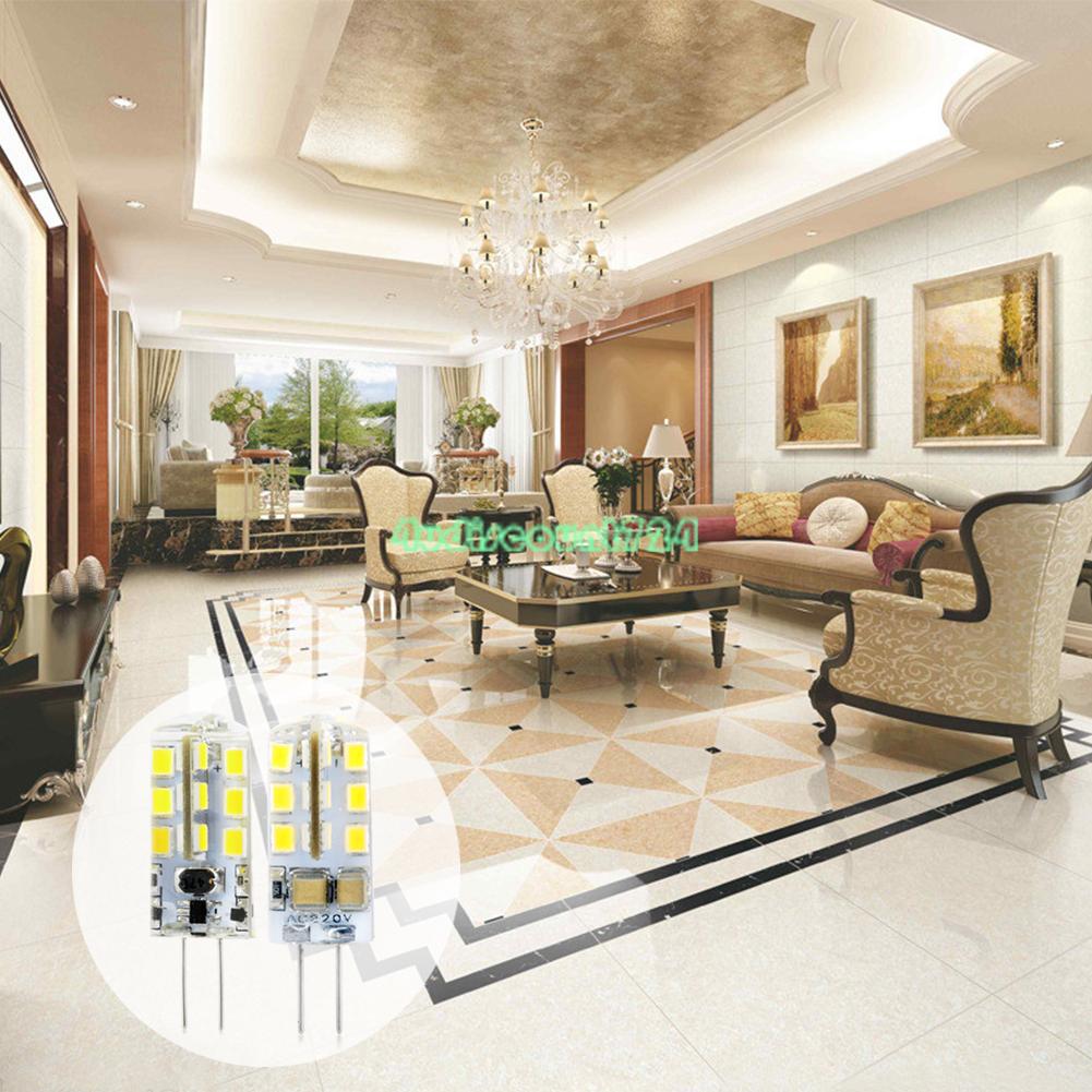 Buy G4 2835 SMD 12V 220V 3W 24LEDs Ultra Bright LED Corn Bulb Lamp Cool ...