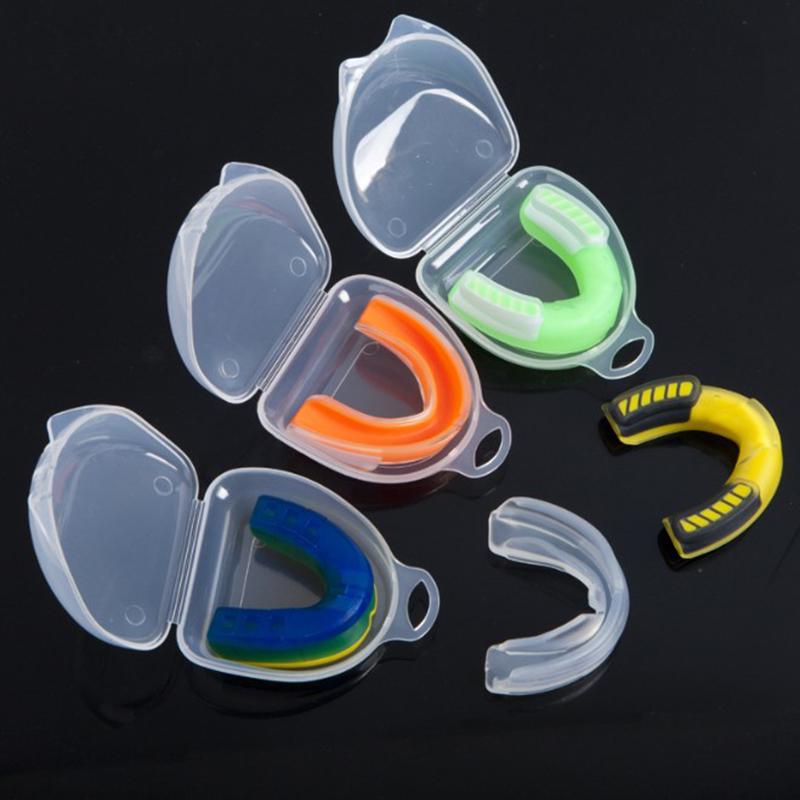 Buy Kids Adult Gum Shield Teeth Protector Mouth Guard for Boxing Red ...