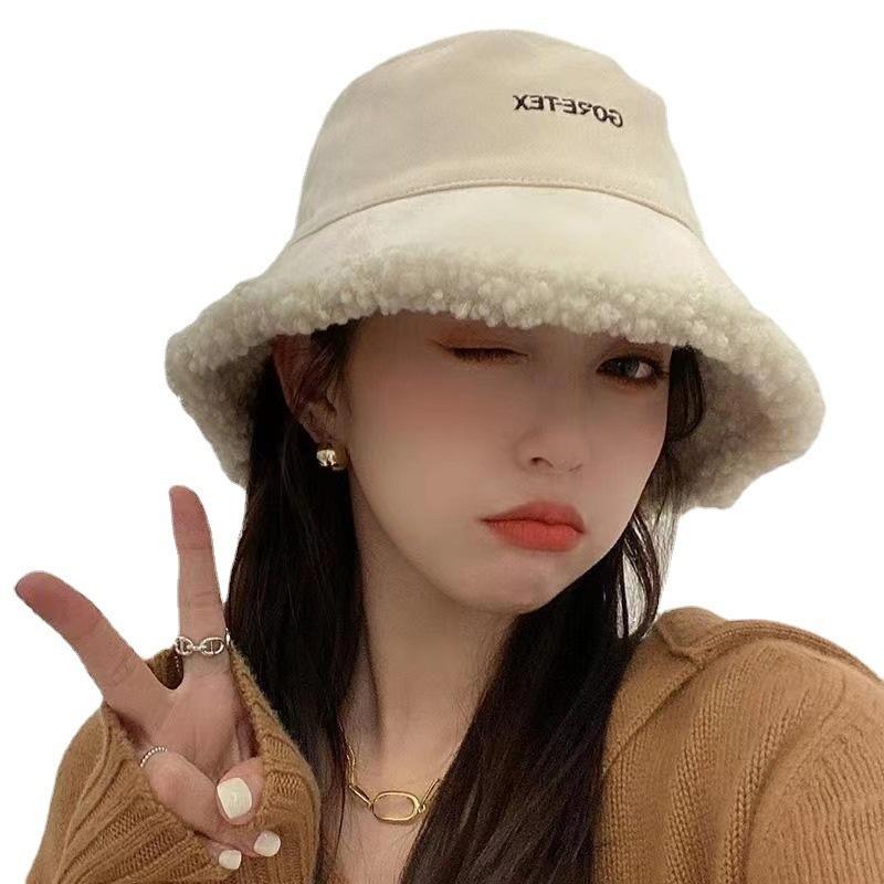 Buy Double Hat, Women's Versatile, Basin Hat, Fashionable, Autumn and ...