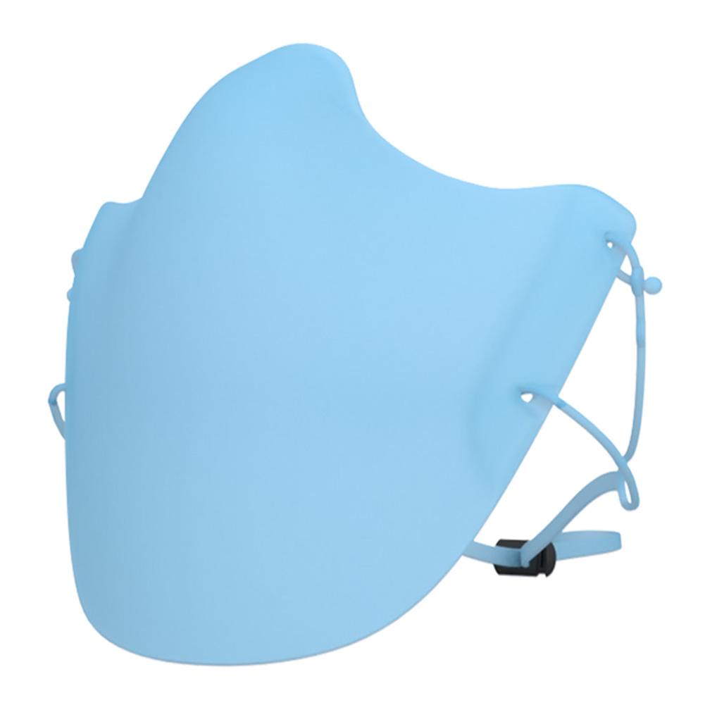 Buy Reusable Silicone Mask Adjustable Anti Dust Pollen Protective Face ...