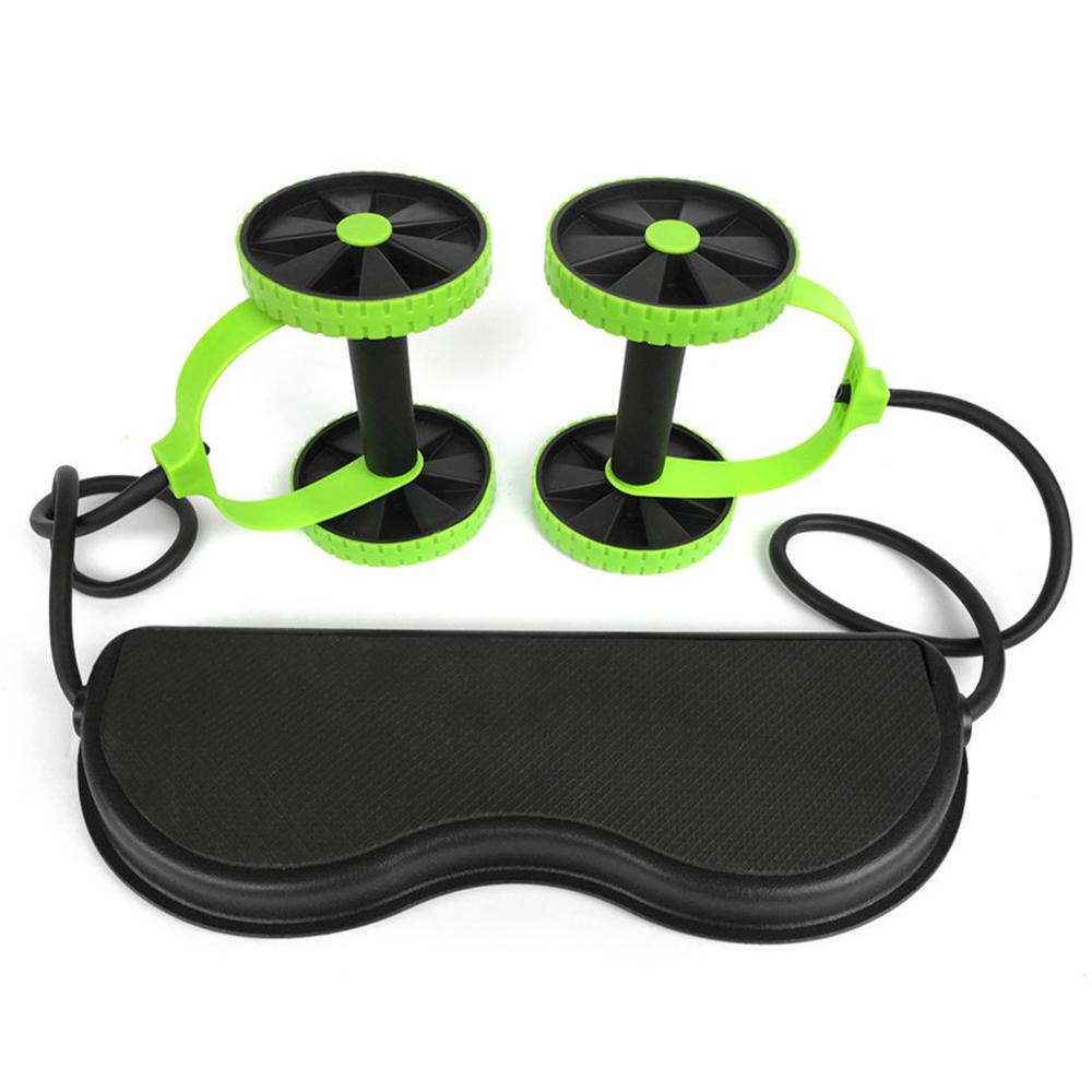 Buy Multi Function Double AB Roller Wheel Foldable AB Muscle Trainer ...