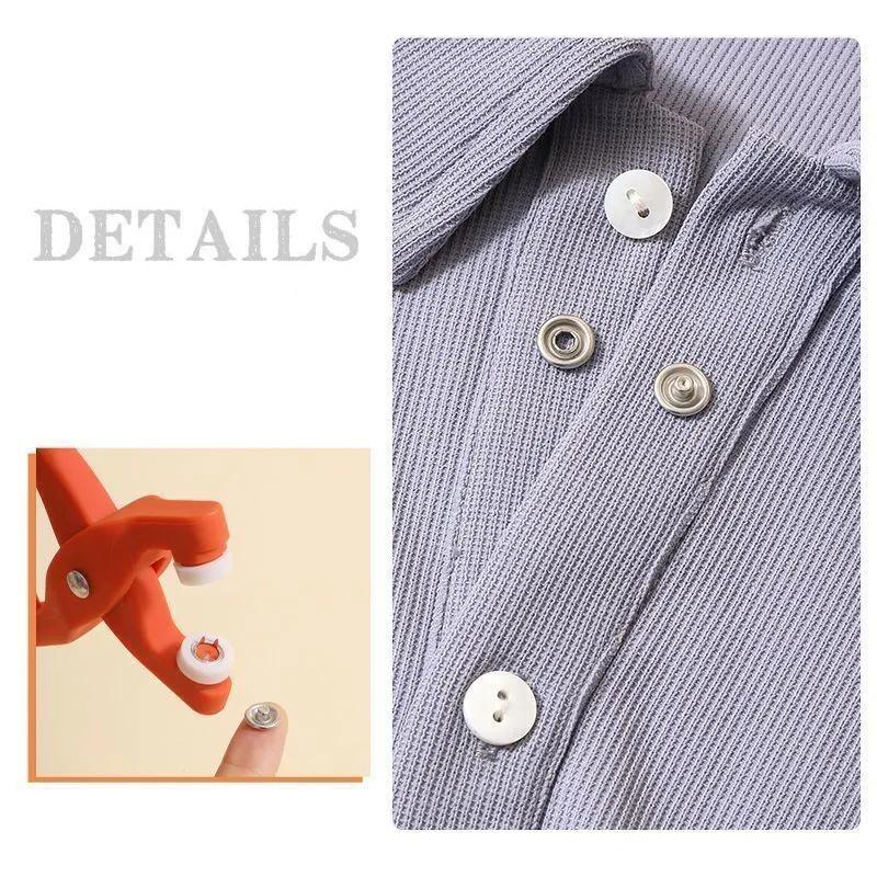Clothes Button Installation Tool Clothes Fastener Fixer for Home Use No ...