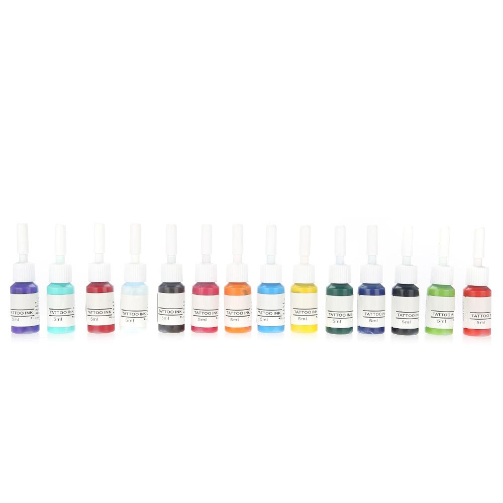 Buy 5ml/bottle Natural Plant Tattoo Ink Longlasting Body Paint Pigment ...