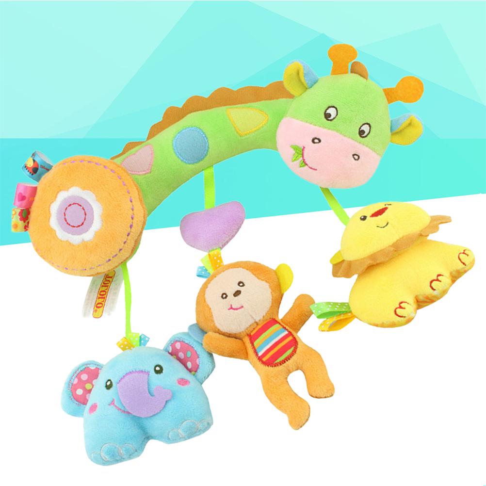 1pc Crib Hanging Toy Plush Sea Animal Preschool Pacified Educational ...