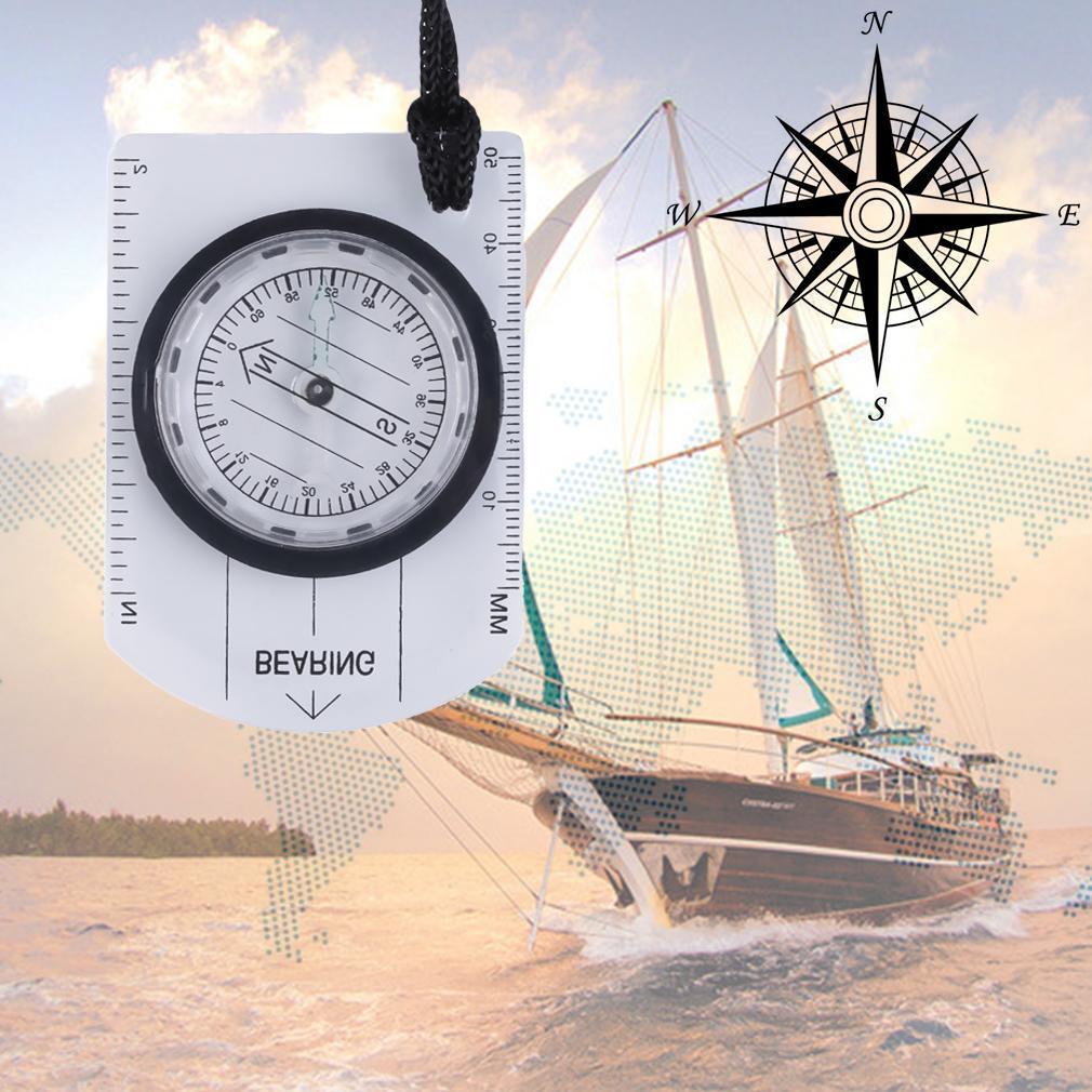 Buy New Baseplate Ruler Map Scale Camping Hiking Survival Compass Emergency at affordable prices ...