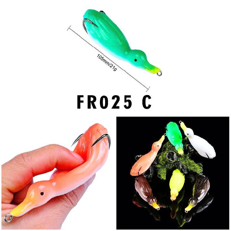 Buy Fishing Fake Lure Soft Shape Duckling for Bait Freshwater Saltwater ...
